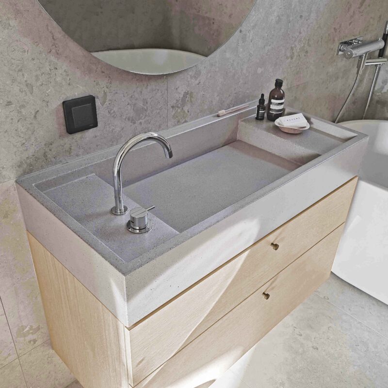 Handfat, tvättställ i betong, betonghandfat | Betongdesign